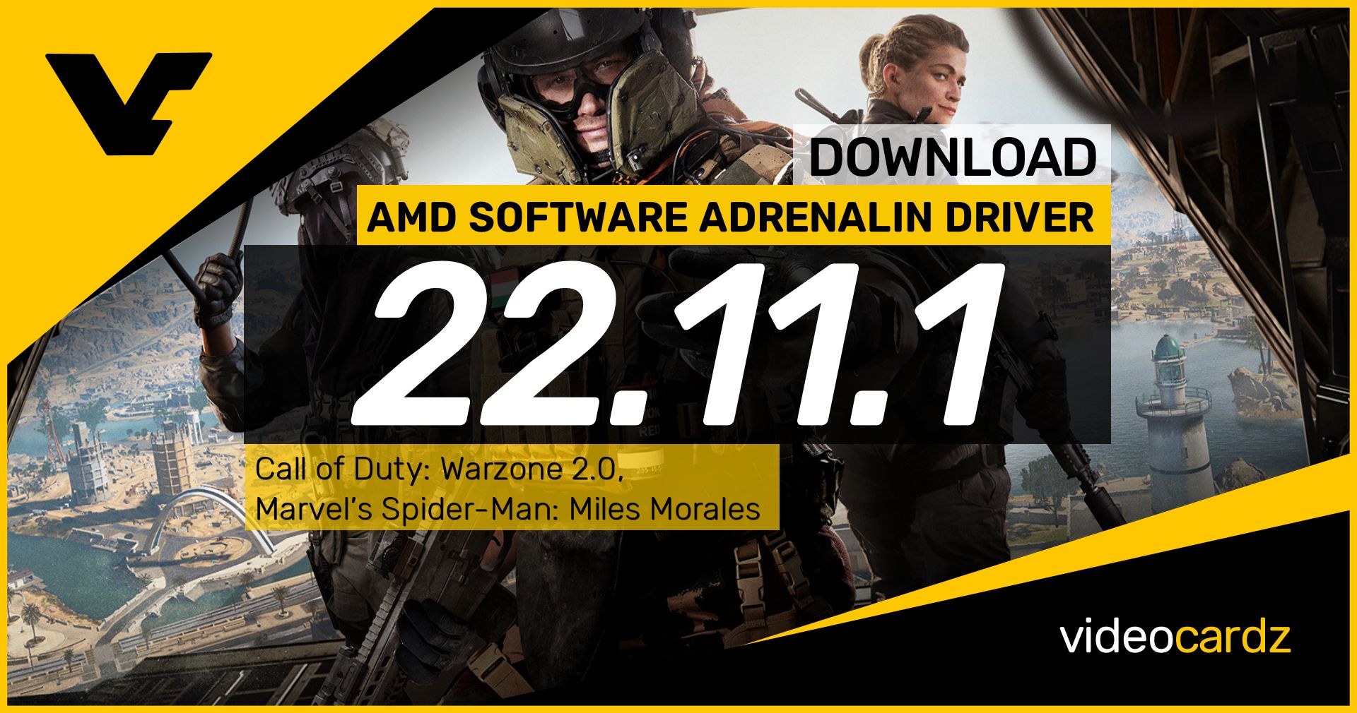 AMD выпустила драйвер Radeon Software Adrenalin 22.11.1 с поддержкой ...