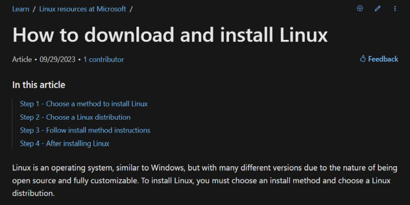 Microsoft в подробностях рассказала пользователям Windows, как установить Linux - Новости сети ...